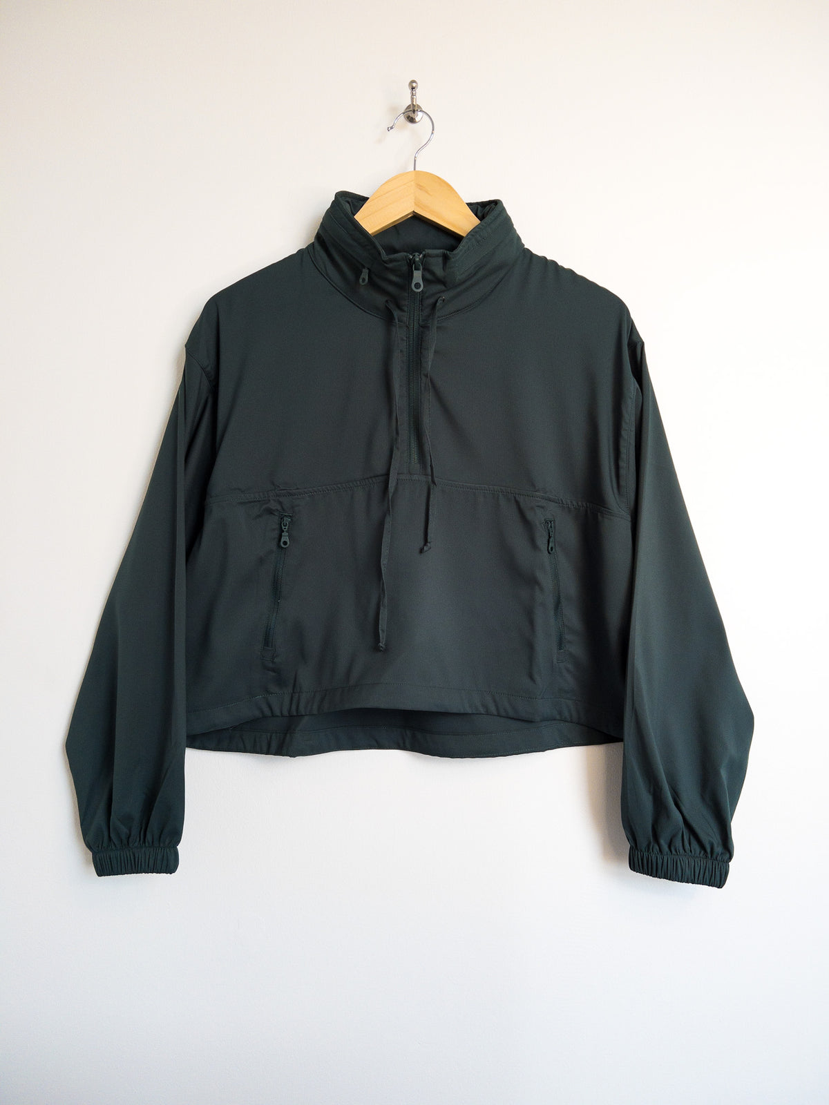 Hummingbird Half Zip Windbreaker Moss | Squareco